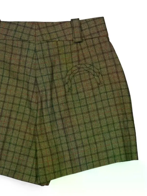 BLAZÉ MILANO Teke Check-pattern Shorts