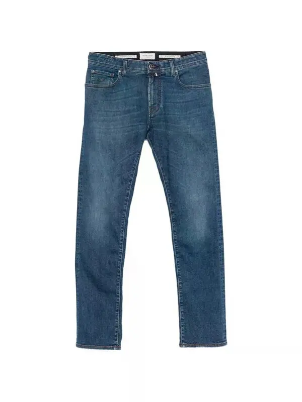 Jacob Cohen Faded Straight-leg Jeans