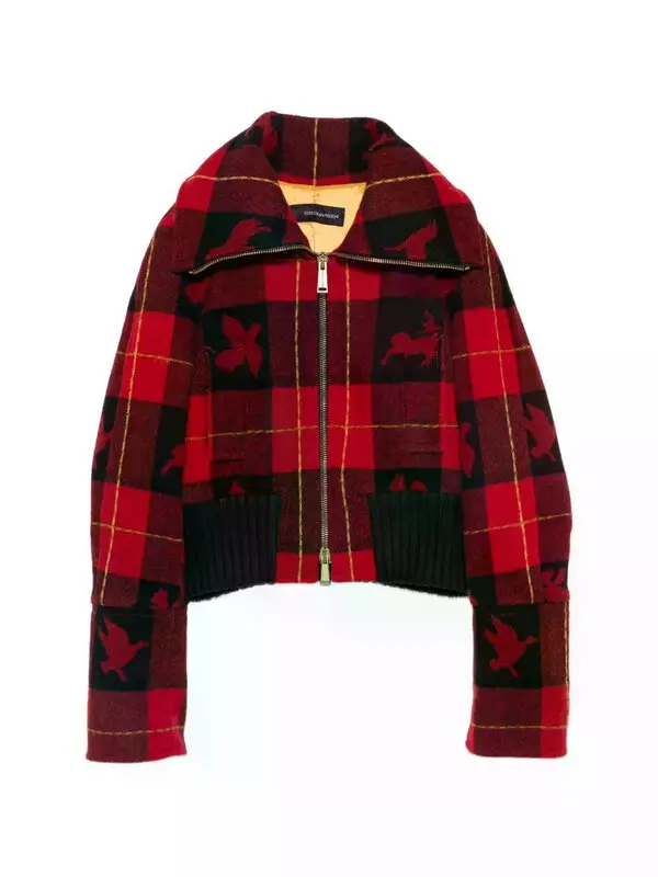 Dsquared2 2000s Check-pattern Jacket