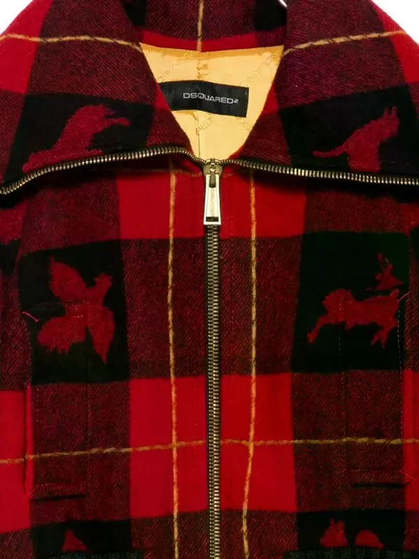 Dsquared2 2000s Check-pattern Jacket