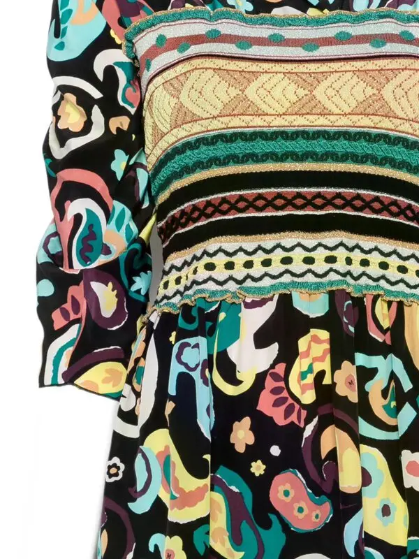 Missoni 2000s Abstract-print Mini Dress
