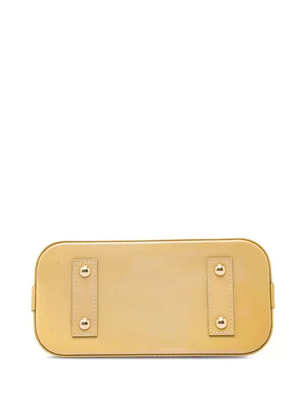 LOUIS VUITTON 2014 Monogram Vernis Alma Bb Satchel