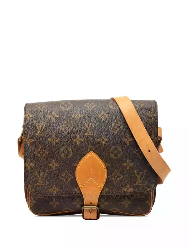 LOUIS VUITTON 1985 Monogram Cartouchiere Mm Crossbody Bag