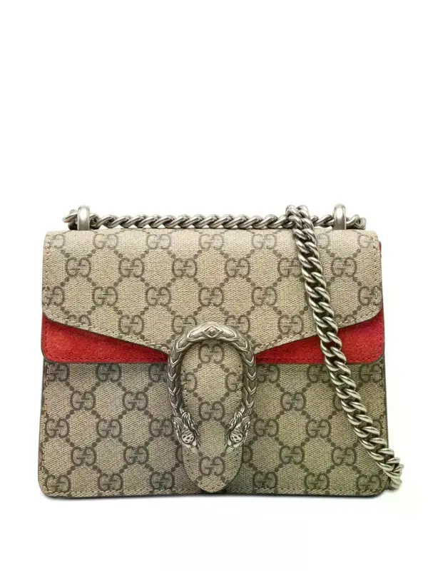 Gucci 2016-2026 Small Gg Supreme Dionysus Crossbody Bag - Neutrals