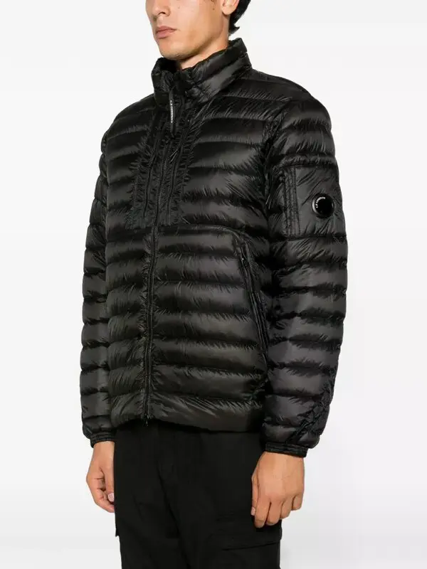 C.P. COMPANY Quilted Jacket With Goggle Detail