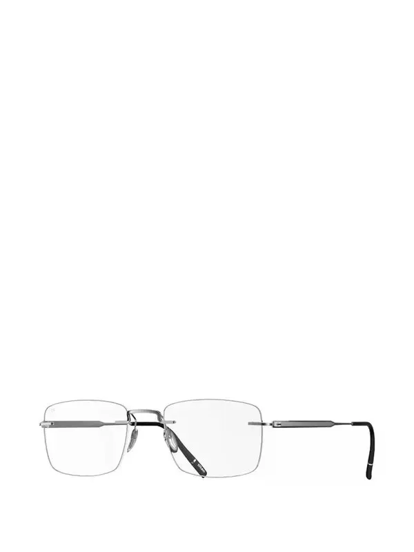 SILHOUETTE Rectangle-frame Glasses - Silver
