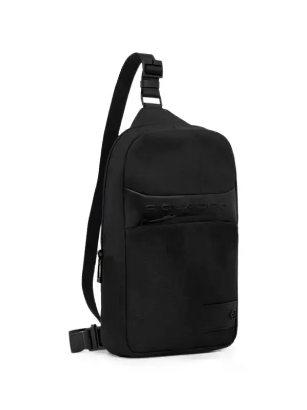 PIQUADRO Logo-embossed Zip-fastening Backpack