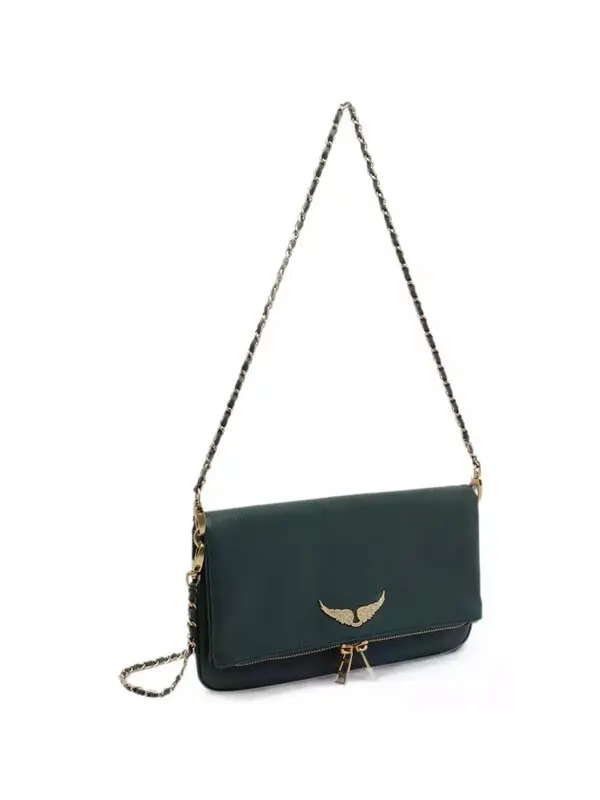 Zadig&Voltaire Rock Clutch With Embellished Wings