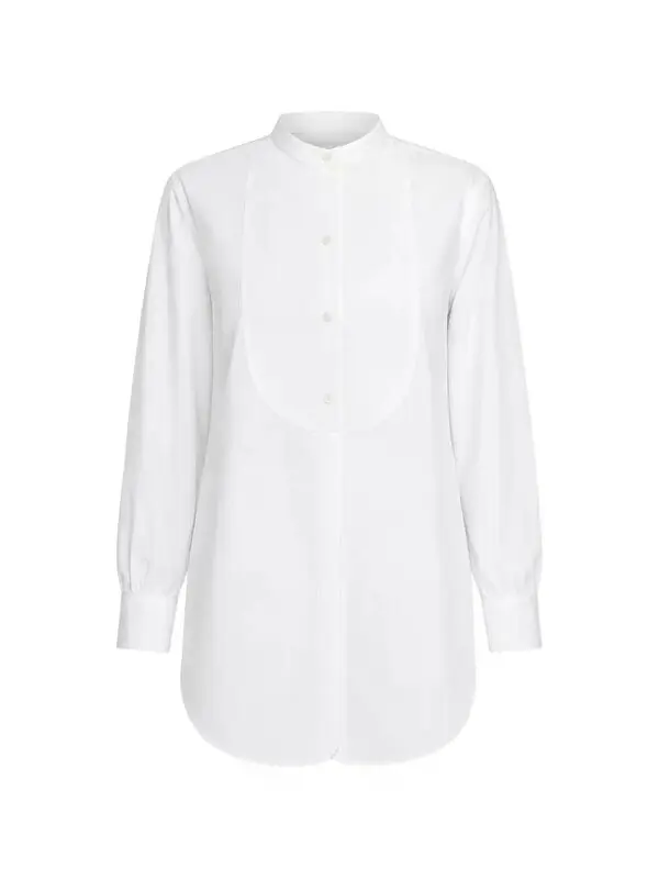 THE ROW Evette Bib-front Shirt