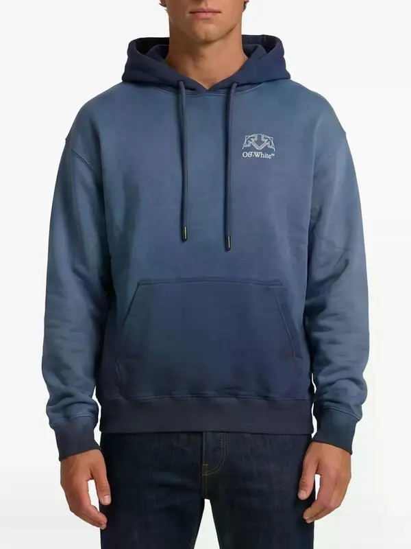 Off-White Hoodie With Logo Print