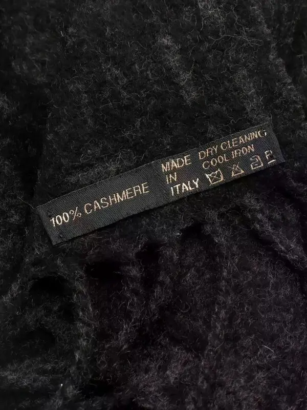 BVLGARI 2010s Cashmere Scarf