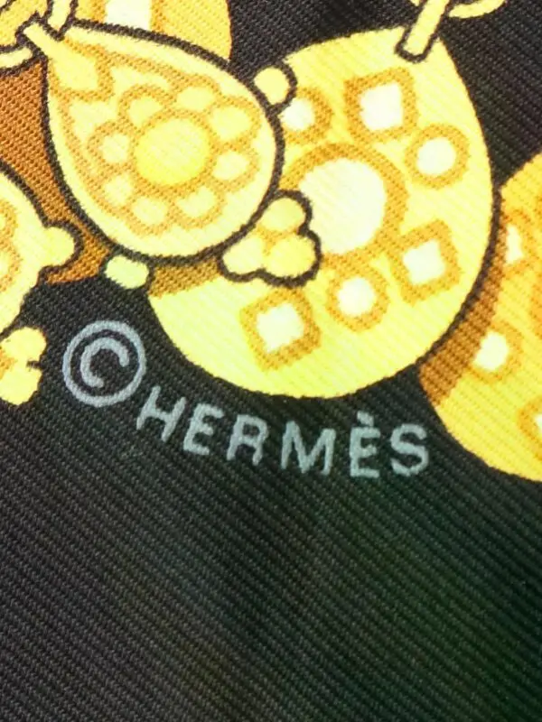 Hermès 2010s Kosmima Scarf - Black