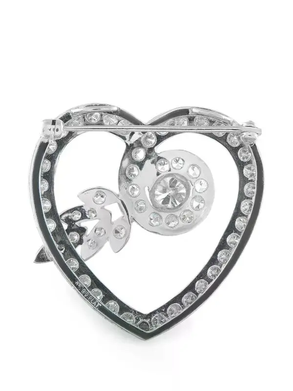 LB EXCLUSIVE Heart-shape Diamond Brooch