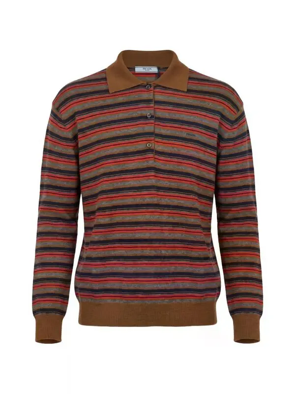 Prada Striped Cashmere Sweater