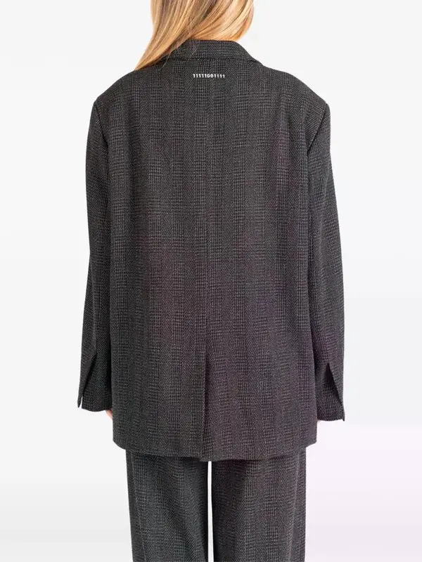 SOCIETE ANONYME Checked Wool Jacket