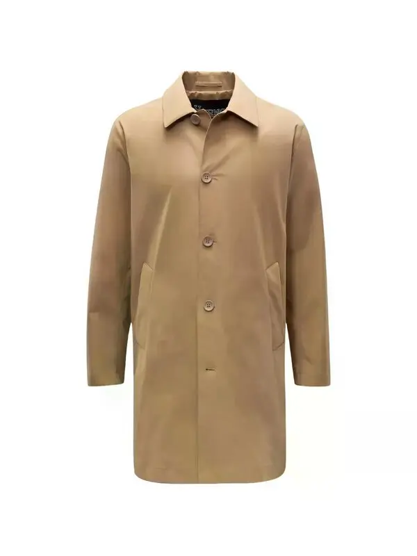 Herno Button-fastening Cotton Coat