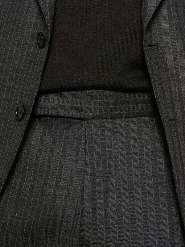 TOM FORD Pinstripe-pattern Buttoned Suit