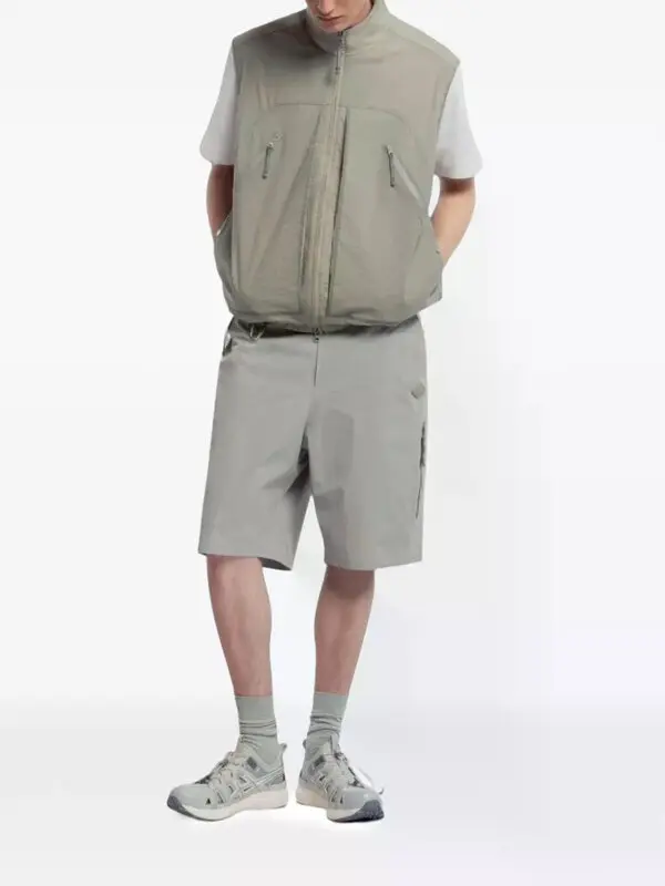 SPOONYARD Zip-up Funnel-neck Vest