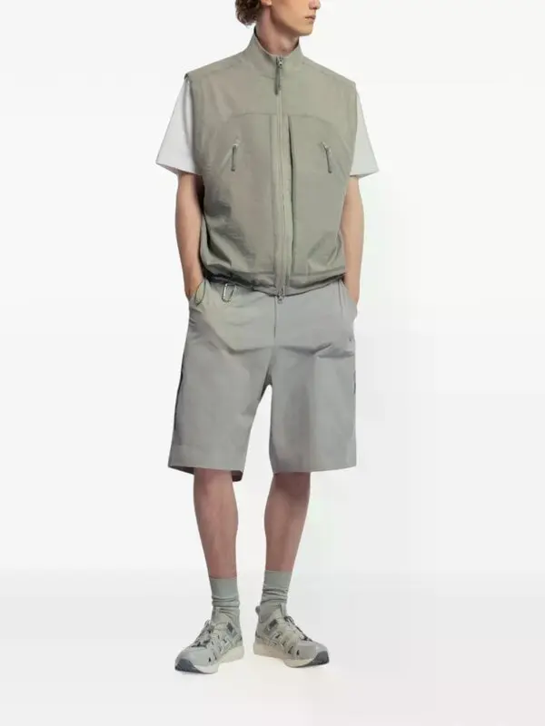 SPOONYARD Zip-up Funnel-neck Vest