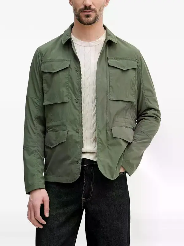 SAVE THE DUCK Multi-pocket Spread Collar Jacket