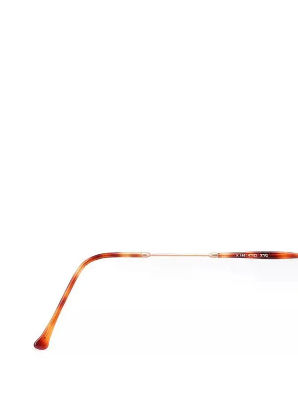 Vintage Geometric Frame Sunglasses