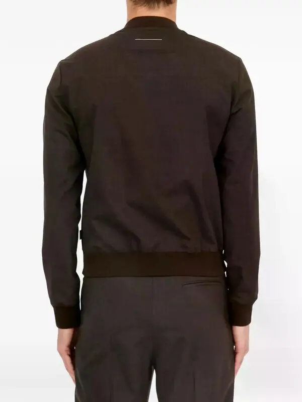 MAISON MARGIELA Deep V-neck Long-sleeve Top