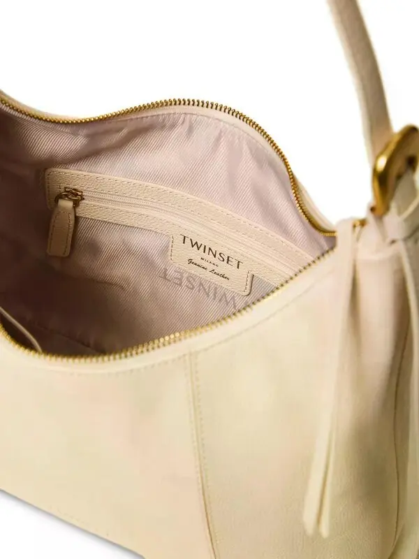 TWINSET Adjustable Leather Shoulder Bag