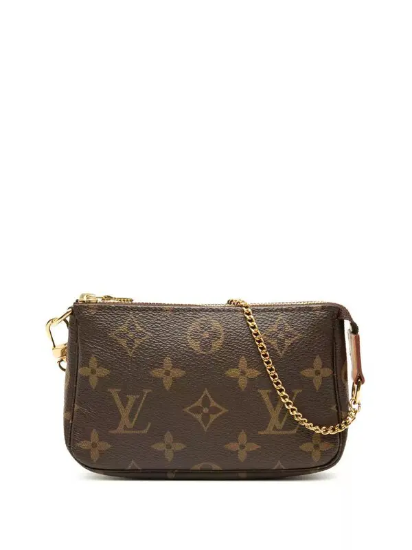 LOUIS VUITTON 2014 Monogram Mini Pochette Accessoires Handbag