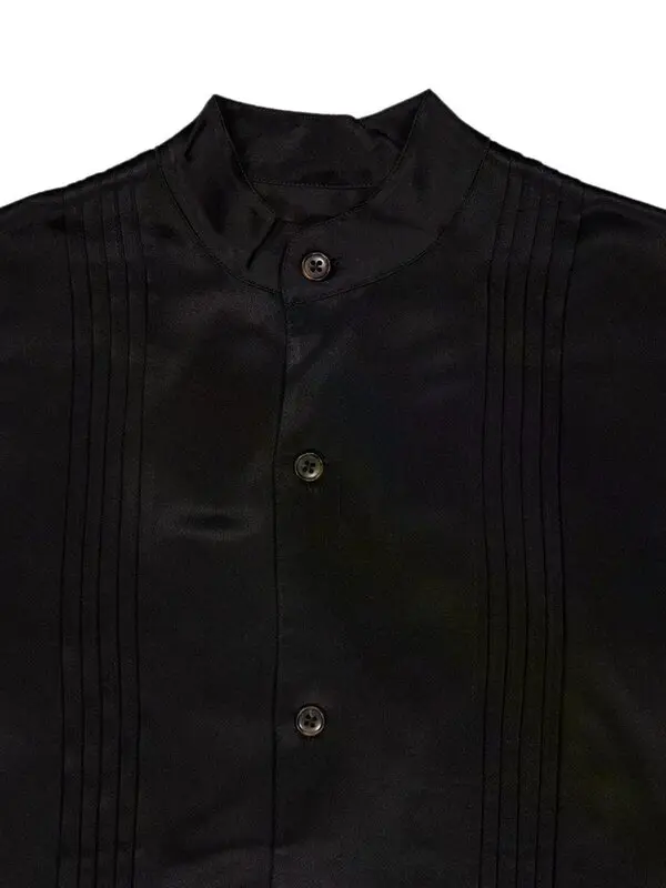 Commas Pleated Silk Shirt