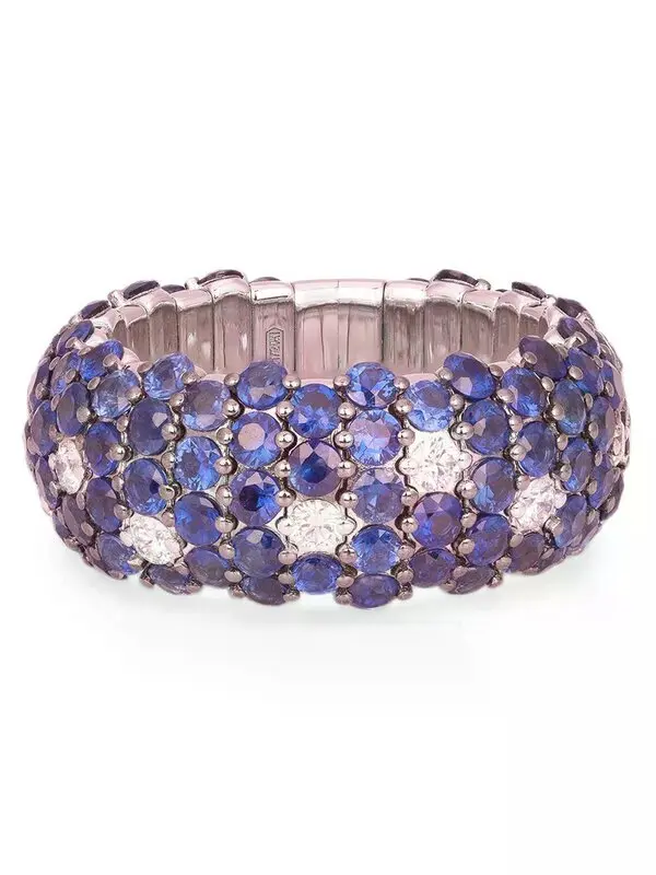ZYDO Sapphire And Diamond Ring