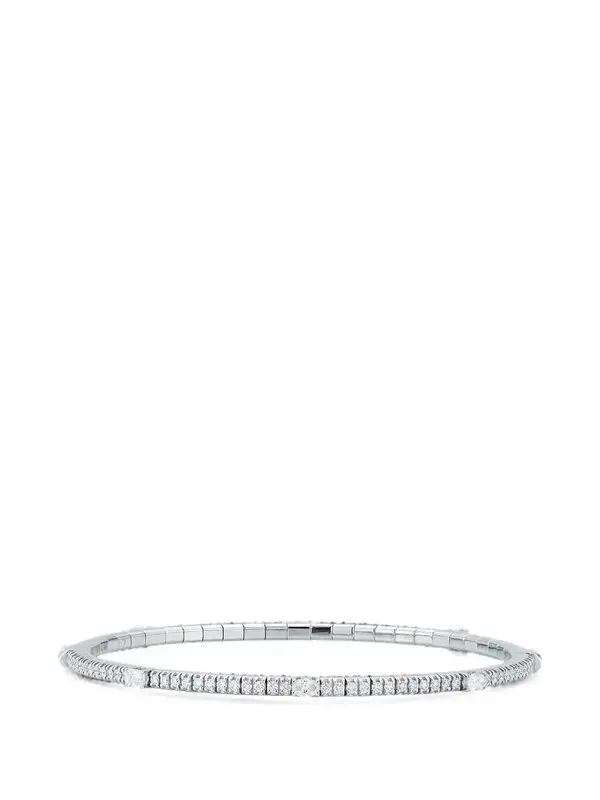 Roberto Demeglio Diamond Tennis Bracelet - Silver