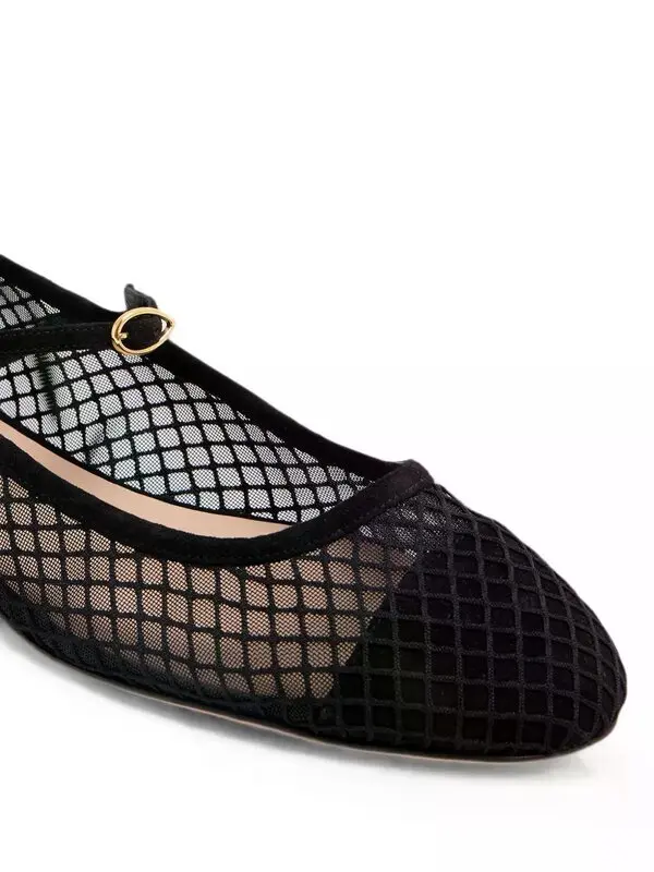 Jennifer Chamandi Paolo Mesh Ballet Flats