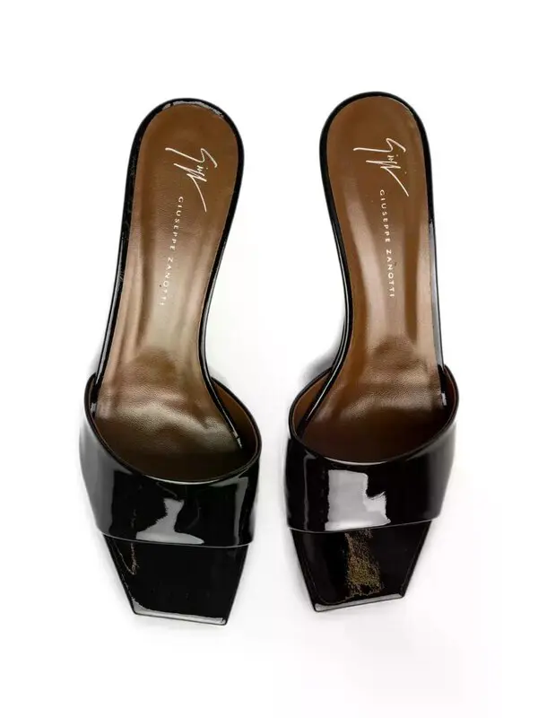 GIUSEPPE ZANOTTI Patent-leather Sandals