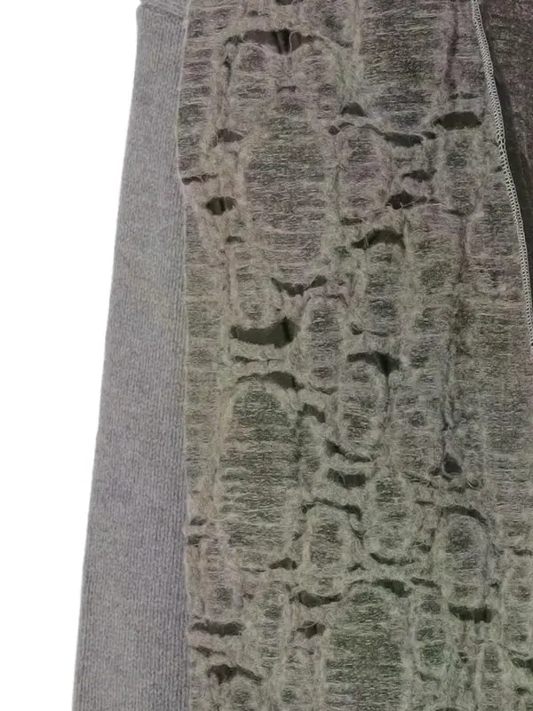 NICCOLO PASQUALETTI Embroidered Shawl Panel Cardigan