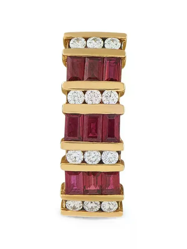 LB EXCLUSIVE Ruby And Diamond Pendant