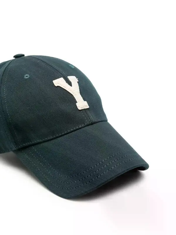 Saint Laurent Baseball Cap With Logo Patch