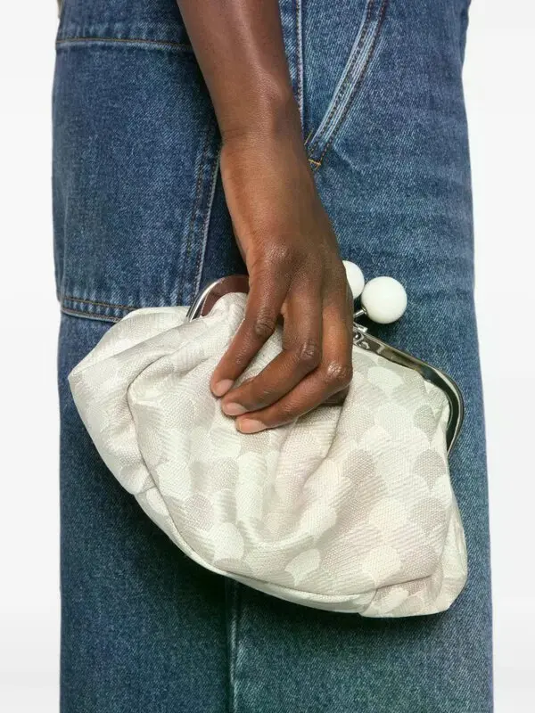 Max Mara Pasticcino Jacquard-knit Shoulder Bag
