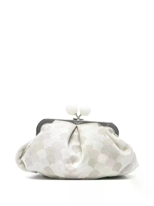 Max Mara Pasticcino Jacquard-knit Shoulder Bag - Grey