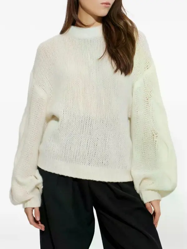 LISA YANG Runi Cable-knit Sweater