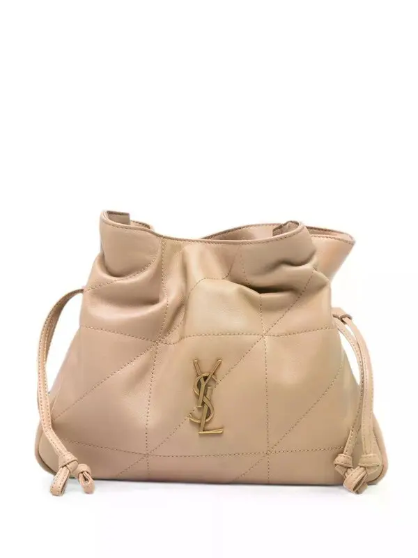 Saint Laurent Jaime Cassandre Shoulder Bag - Neutrals