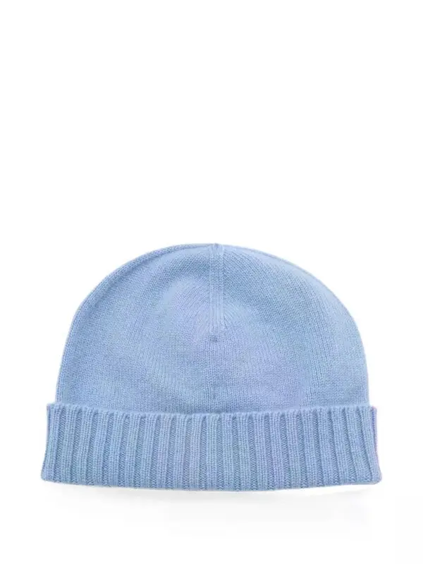 Malo Ribbed-trim Cashmere Beanie Hat