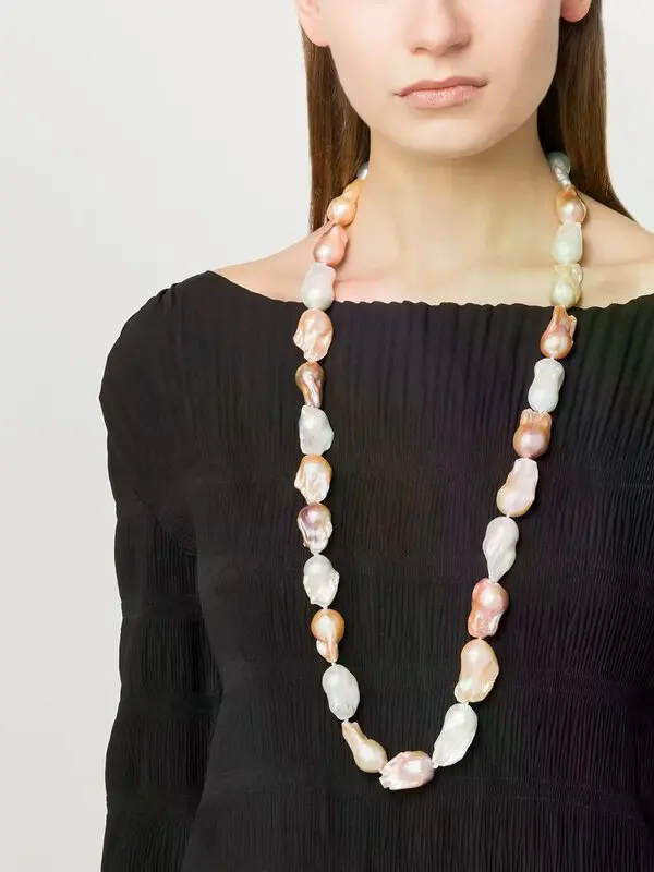 Yoko London Baroque Freshwater Pearl Necklace