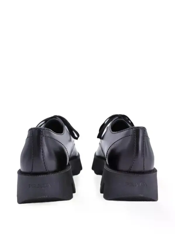 Prada Leather Derby Shoes