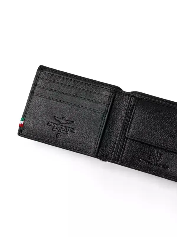AERONAUTICA MILITARE Logo-plaque Bifold Wallet
