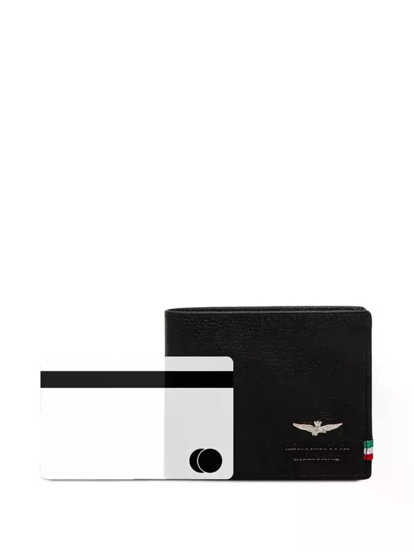 AERONAUTICA MILITARE Logo-plaque Bifold Wallet