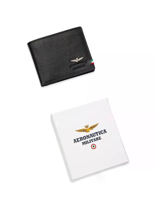 AERONAUTICA MILITARE Logo-plaque Bifold Wallet