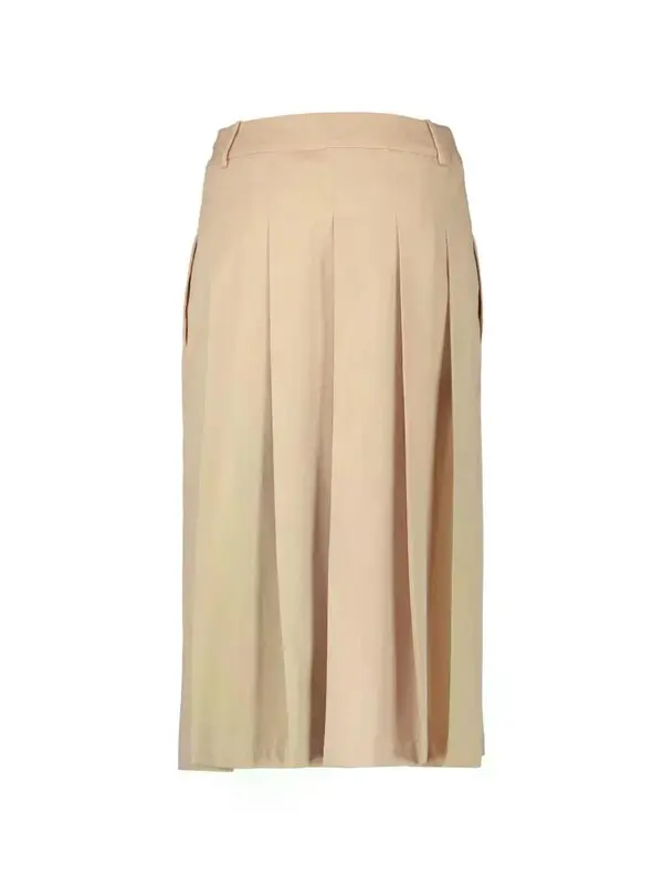 DMN PARIS Pleated Midi Skirt