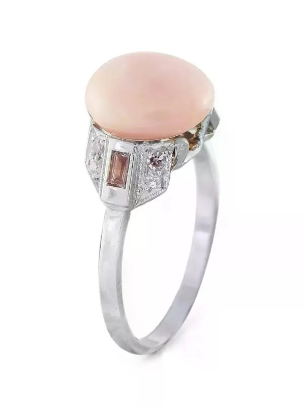 LB EXCLUSIVE Conch Pearl And Diamond Ring