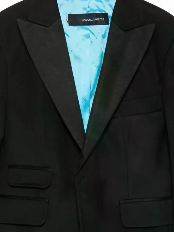 Dsquared2 2000s Peak-lapel Single-breasted Blazer