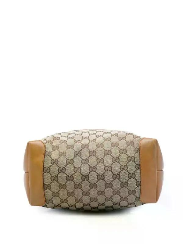 Gucci 2000-2015 Gg Canvas Web Tote Bag